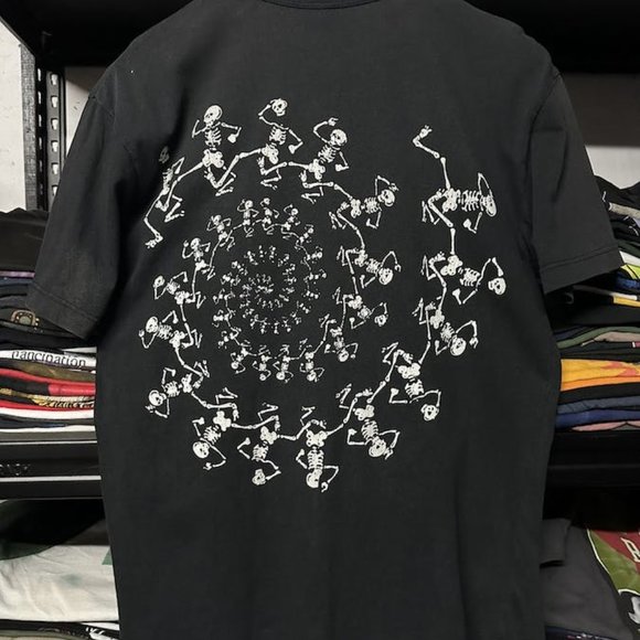 Peloton | Shirts | Vintage Japan Anatomy Skeleton Skulls Sun Faded Tee ...